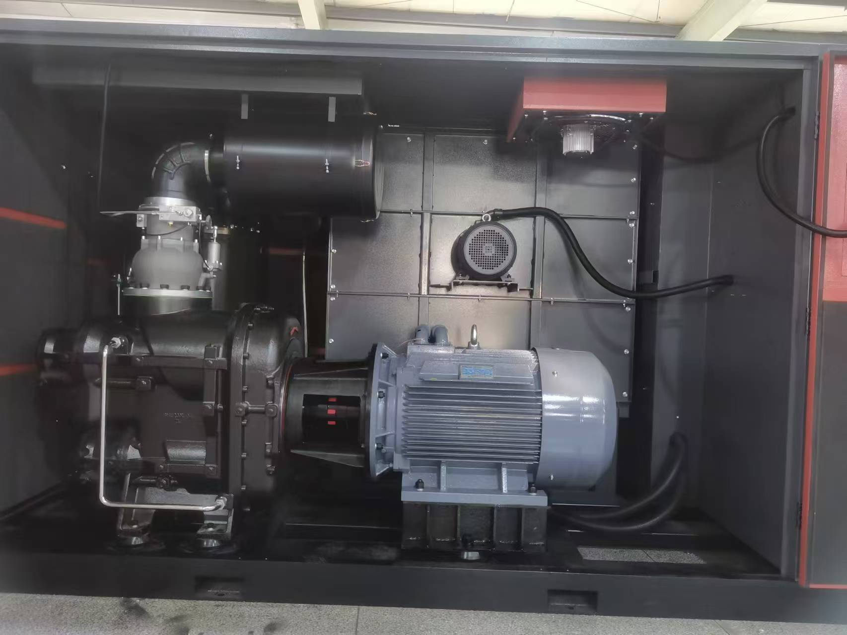 Horizontal Two-Stage Screw Air Compressor Manufacturers - China ...